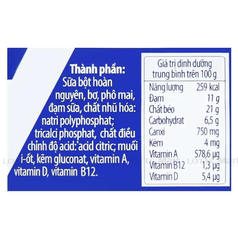 Phô Mai Con Bò Cười Vị Truyền Thống 16 Miếng Hộp 224G