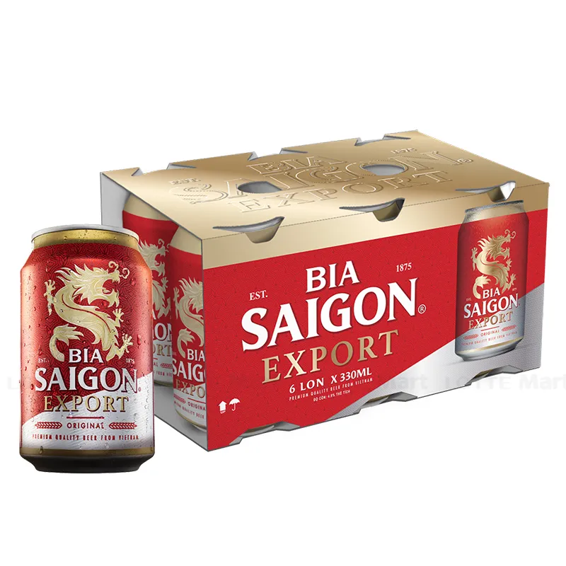 Bia Sài Gòn Export 330ML (6 Lon)