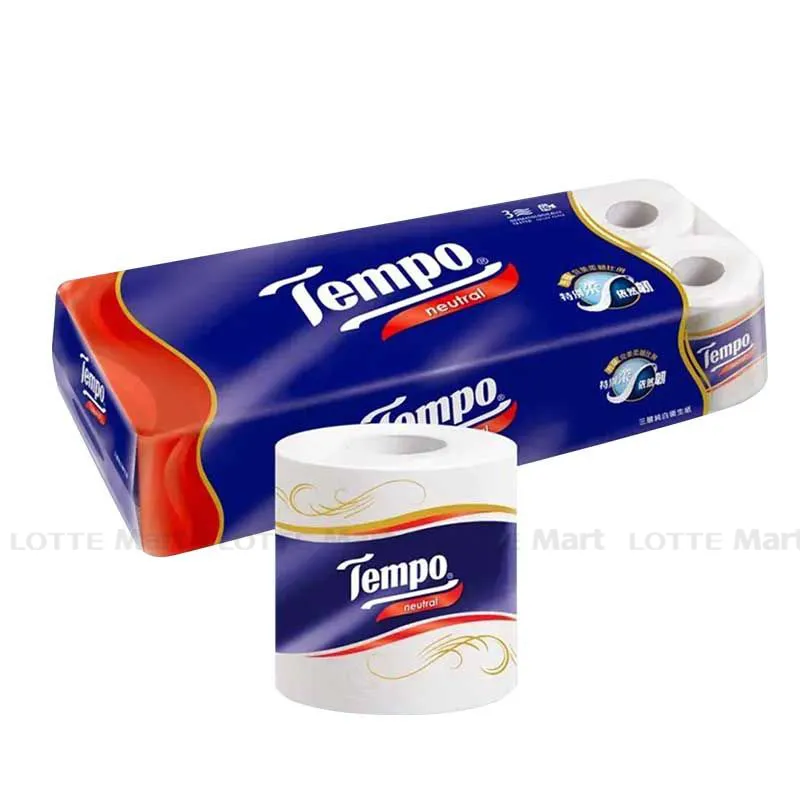 Giấy Vệ Sinh Tempo Regular Không Mùi Lốc 10 Cuộn