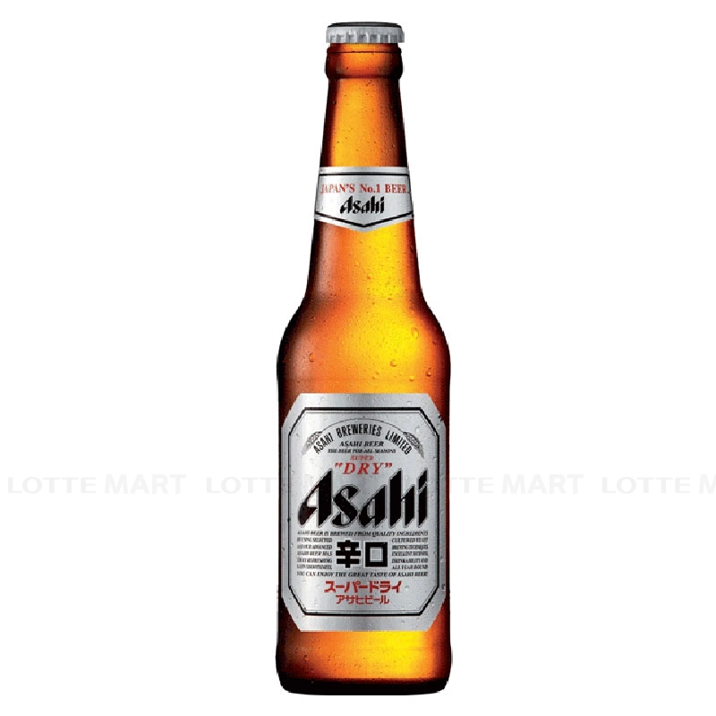 Bia Asahi Super Dry 5% ABV Chai 330ml