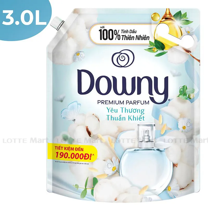 Nước Xả Vải Downy Yêu Thương Thuần Khiết 3L