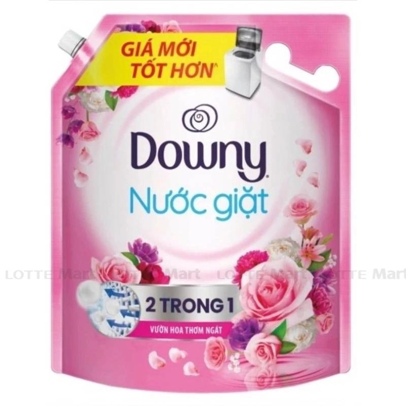 Nước Giặt Downy Hương Vườn Hoa Thơm Ngát Túi 2.65kg
