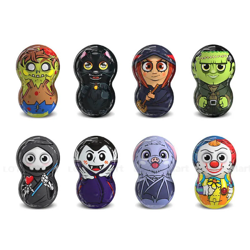 Kẹo Búp Bê Lật Đật Halloween Relkon Gói 30g