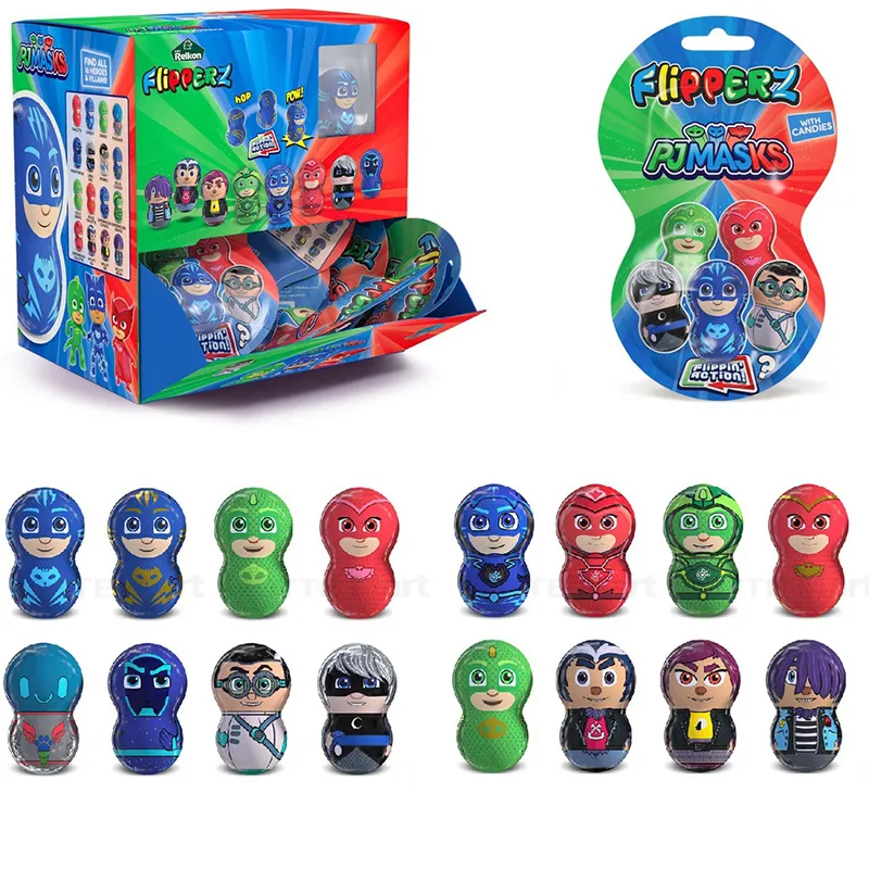 Kẹo Đồ Chơi Lật Đật Relkon PJ Mask Gói 36g