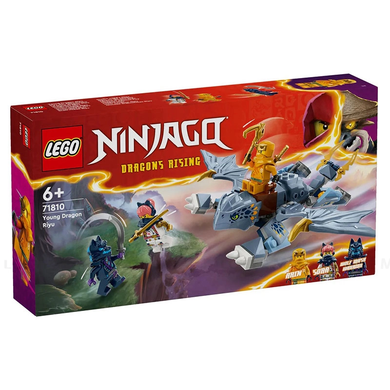 Đồ Chơi Lắp Ráp Rồng Con Riyu LEGO Ninjago 71810
