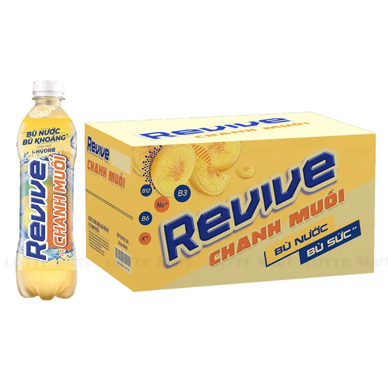 Nước Uống Revive Bù Nước Bù Khoáng Thùng 24 Chai 500ML