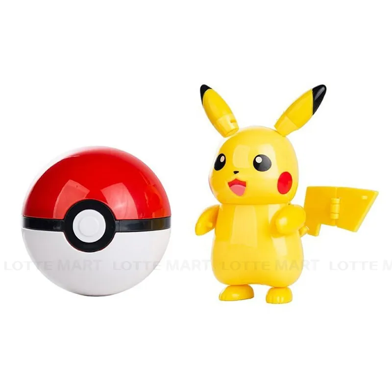 Đồ Chơi Bóng Pokemon Biến Hình Pikachu