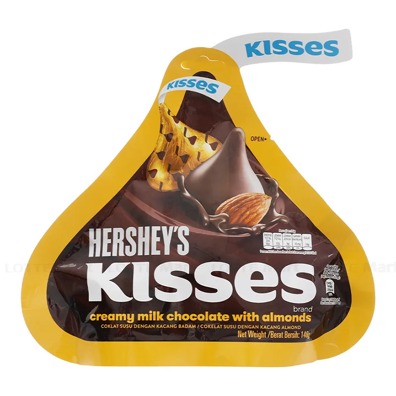 Socola Hershey's Kisses Kem Sữa Hạnh Nhân 36G