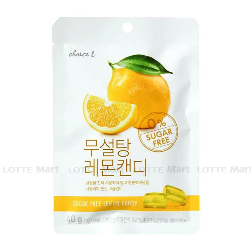 Kẹo Chanh Không Đường Choice L 40g