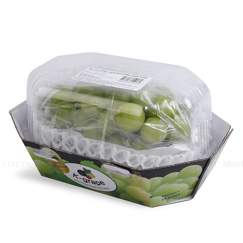 Nho mẫu đơn Shine Muscat nhập khẩu Hàn Quốc 600g