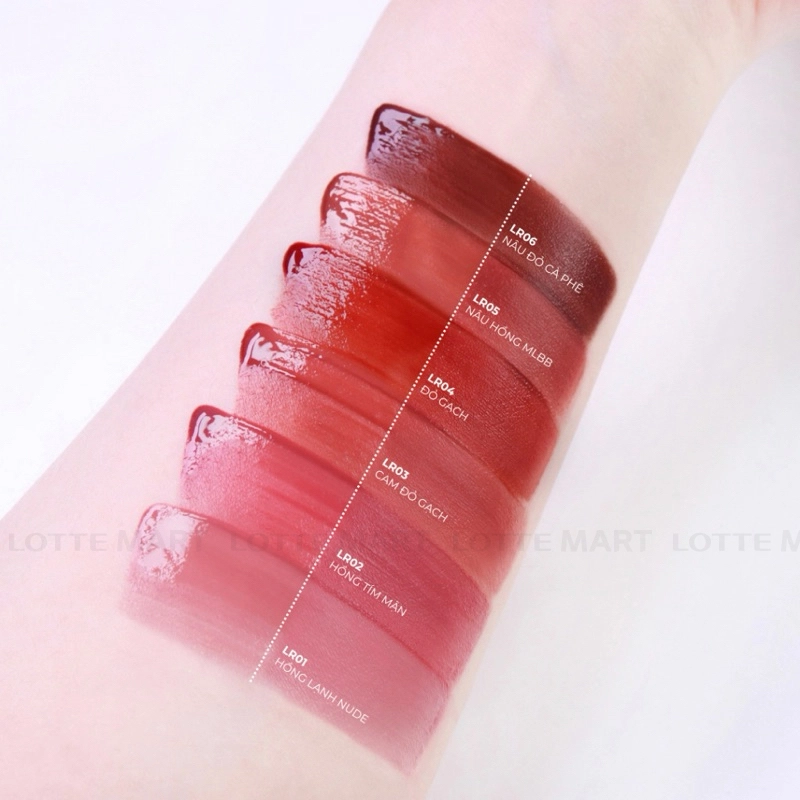 Son Kem Lì Thuần Chay Dearmay Lost Ribbon Blur Tint Màu LR04 Đỏ Gạch ...