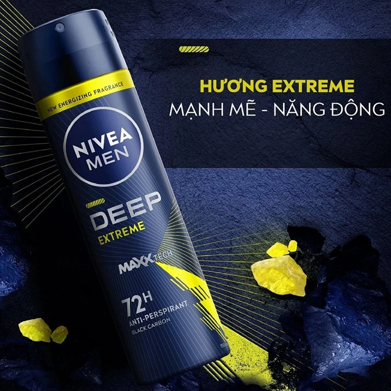 Nivea Men Deep Extreme Deodorant Spray 150ml