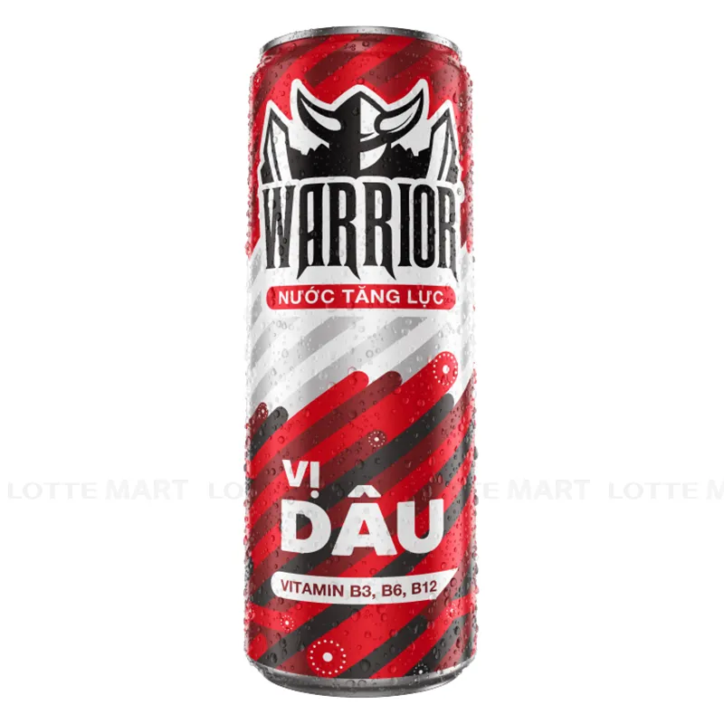Nước Tăng Lực Warrior Hương Dâu Lon 325ml
