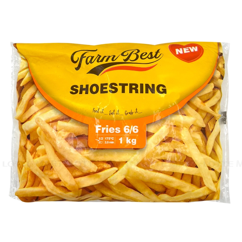 Khoai Tây Sợi Nhỏ Farm Best 6/6 Gói 1Kg