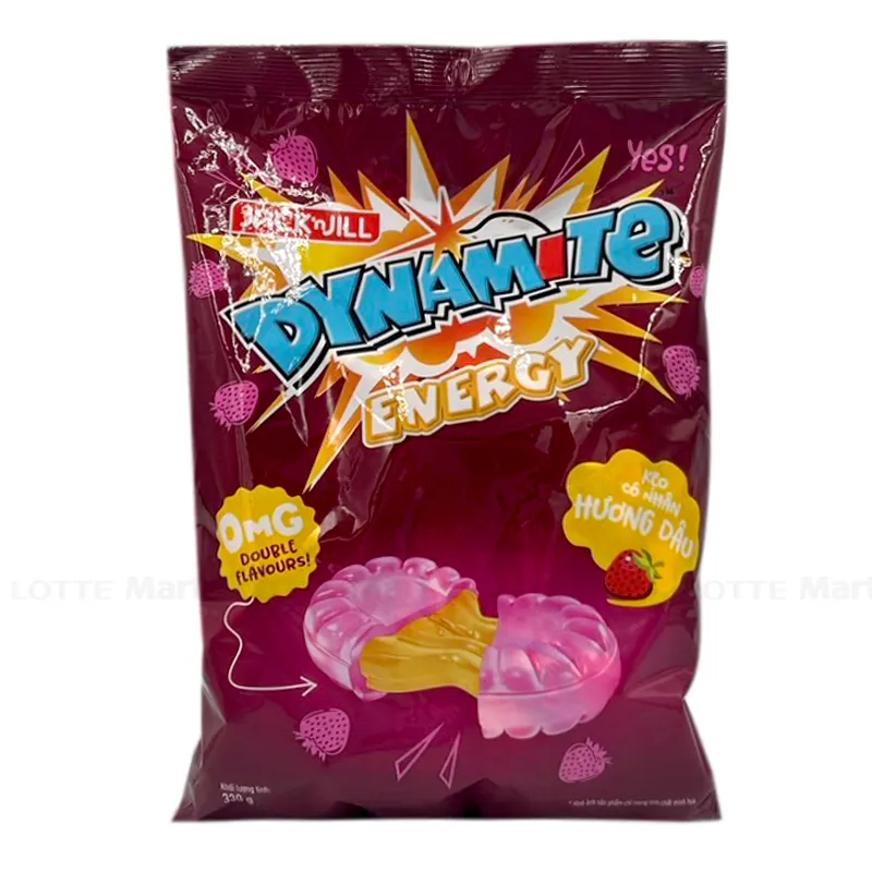 Kẹo Dynamite Energy Nhân Hương Dâu 330G