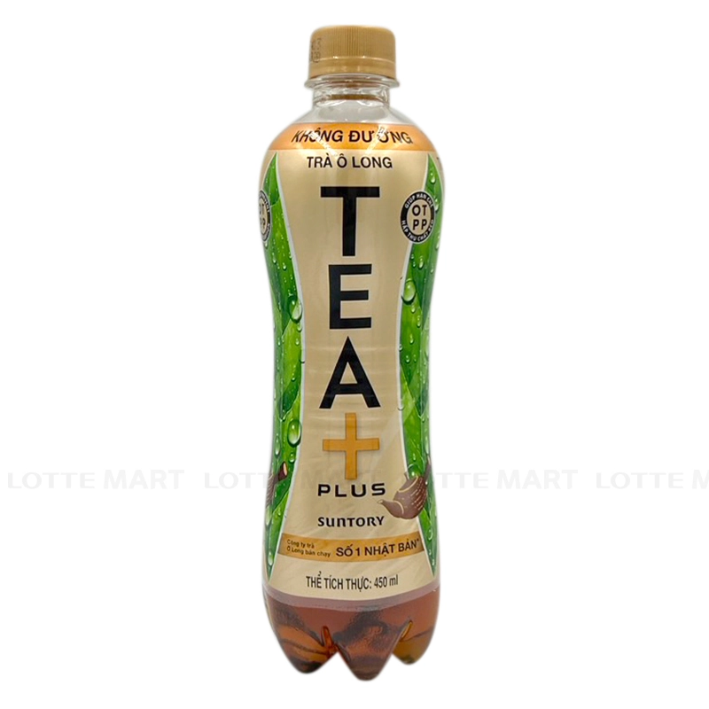 Trà Ô Long Tea+ Plus Không Đường Chai 450ml