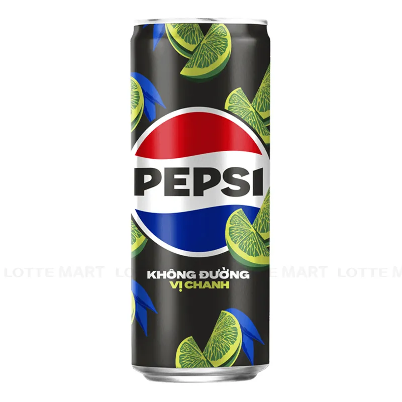 Nước Ngọt Pepsi Hương Chanh Lon 320ml