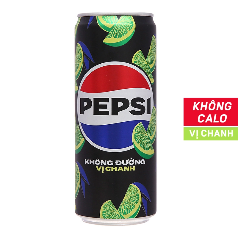 Nước Ngọt Pepsi Hương Chanh Lon 320ml