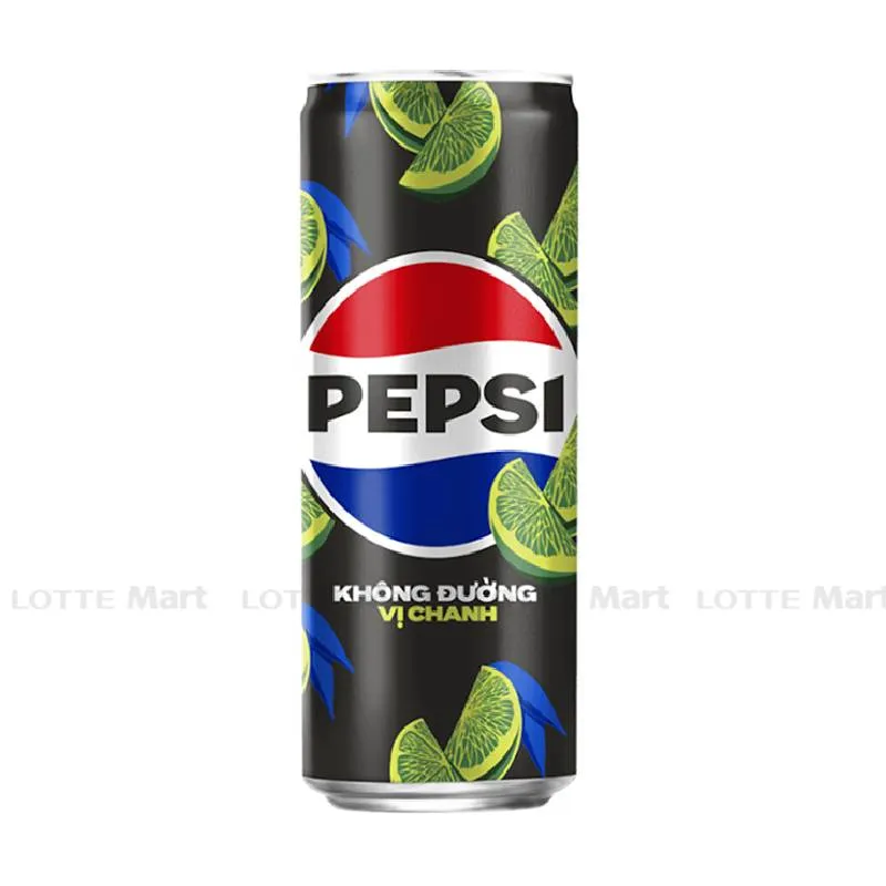 Nước Ngọt Pepsi Hương Chanh Lon 320ml