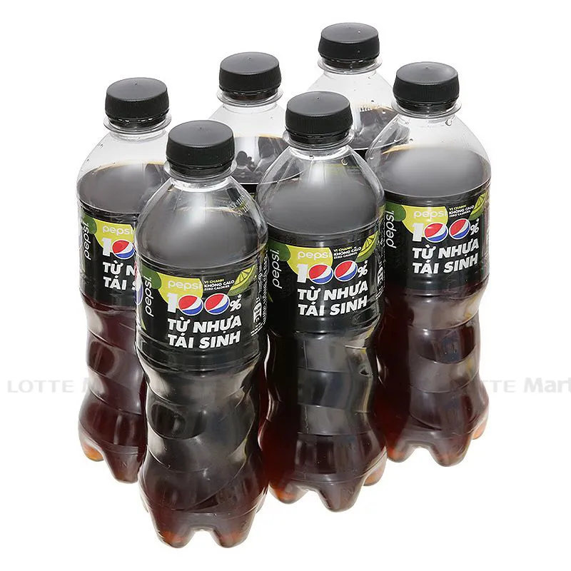 Nước Ngọt Pepsi Zero Không CaloChanh Chai 390ml x Lốc 6 Chai-[Onl]Mua 1 ...
