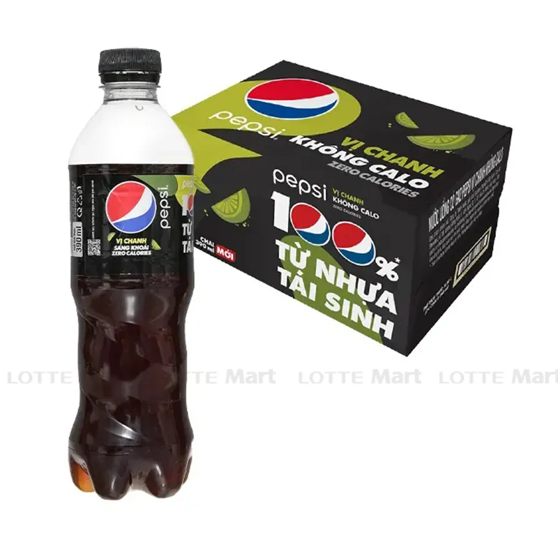 NN PEPSI CHANH ZERO CALO 390ML