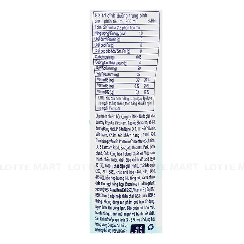 Nước Điện Giải Revive Zero Calo