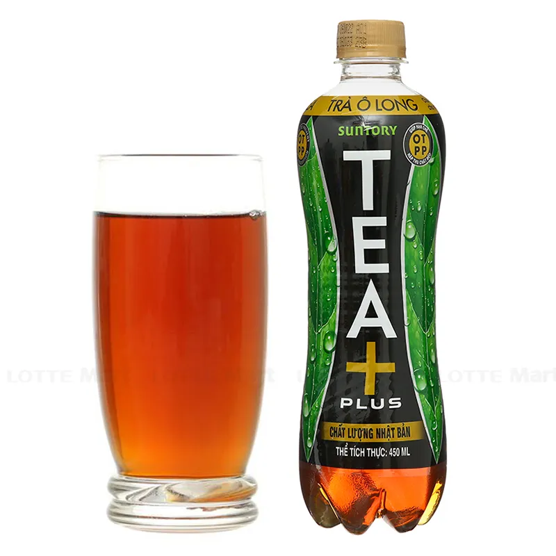 Trà Ô Long Tea Plus Chai 450ml