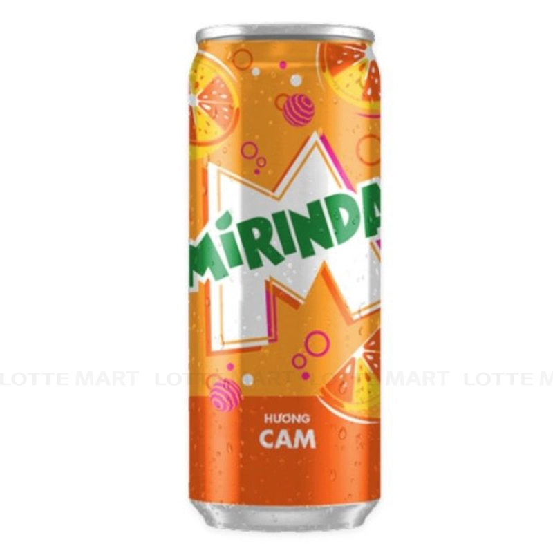 Nước ngọt Mirinda Hương Cam Lốc 6 Lon 320ml-[Onl]Mua 1 Lốc Tặng 1 Ly Thủy Tinh (Giới hạn 5 ly/đơn)