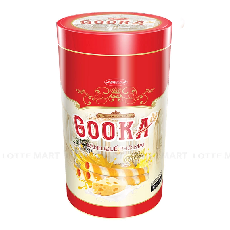 Bánh Quế Bibica Gooka Stick Vị Phô Mai 150G