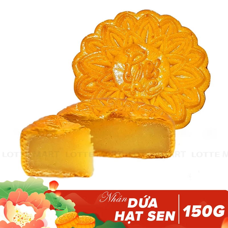 Bánh Trung Thu Bibica Dứa Hạt Sen 150g