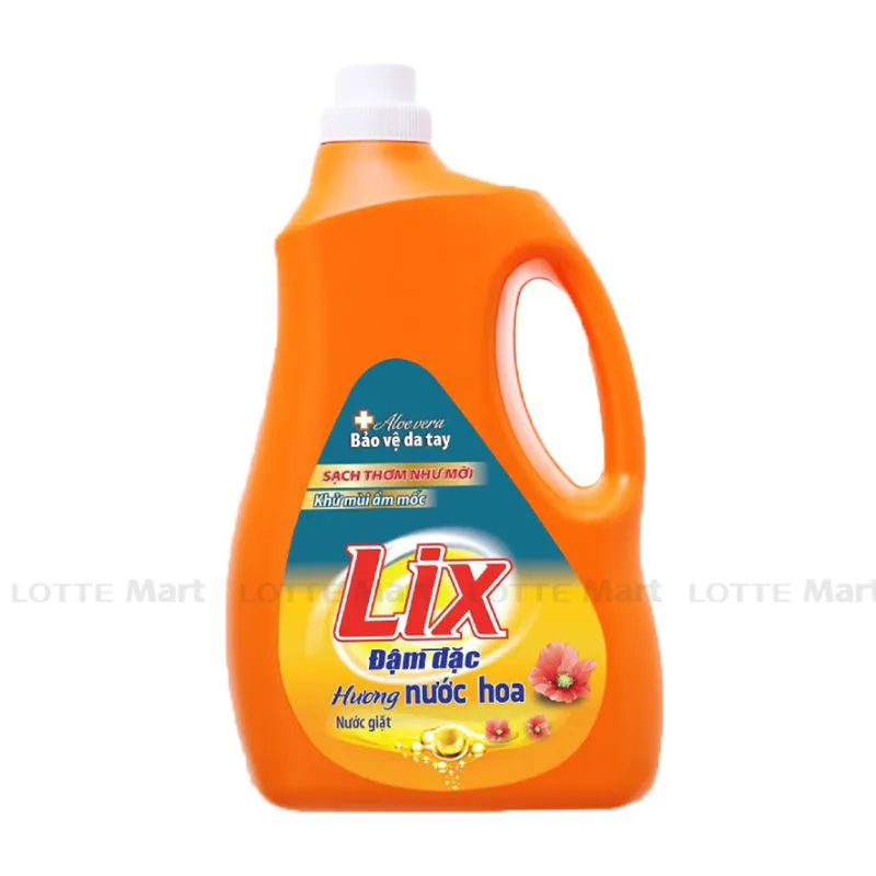 Nước Giặt Lix Hương Nước Hoa 3.6kg