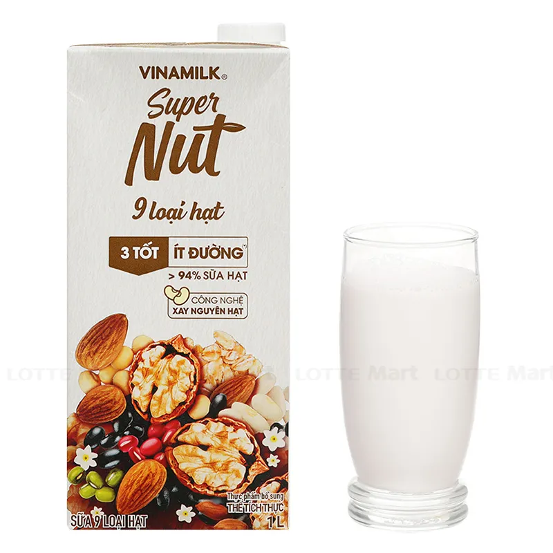Sữa Vinamilk Super Nut 9 Loại Hạt Hộp 1L