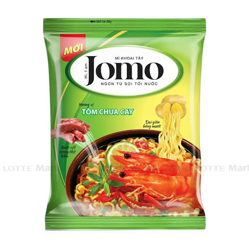 Mì Tôm Chua Cay Jomo Gói 80g