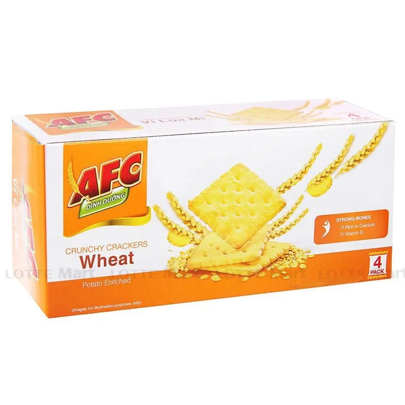 Bánh Quy AFC Vị Lúa Mì Hộp 86g