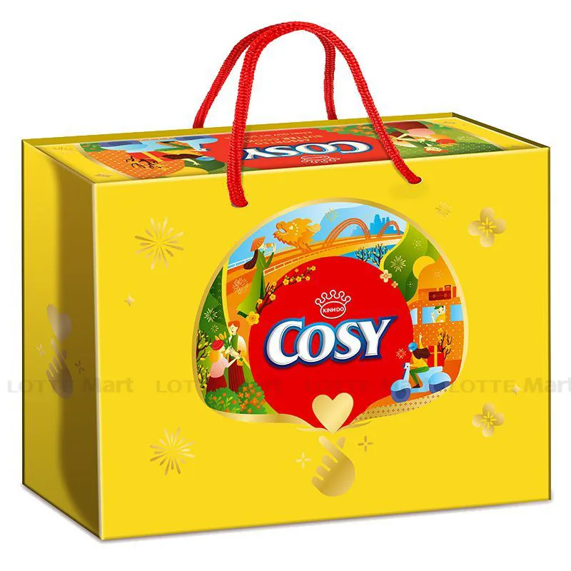 Bánh Quy Bơ Thập Cẩm Cosy Socola Hộp Giấy 336g