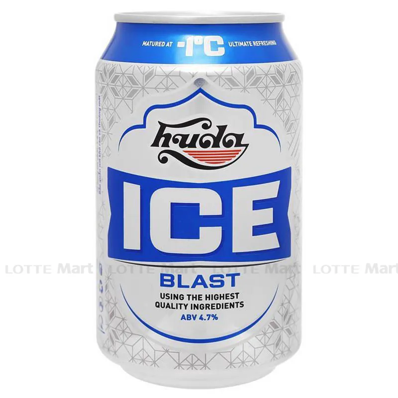 Bia Huda Ice Blast Lon 330ml