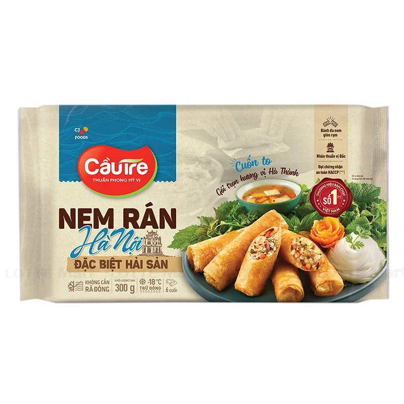 Nem Rán Hà Nội Hải Sản Đặc Biệt CJ Gói 300G
