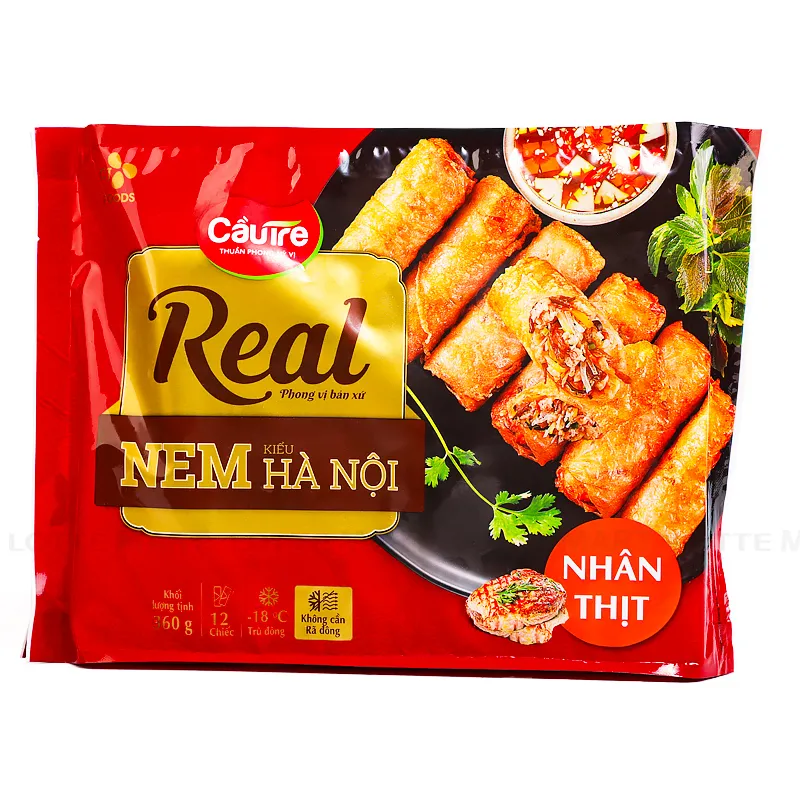 Nem Real Kiểu Hà Nội Nhân Thịt Cầu Tre CJ Food 360g