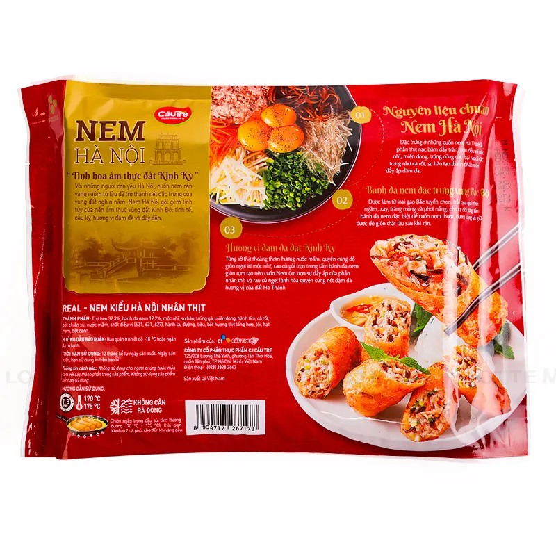 Nem Real Kiểu Hà Nội Nhân Thịt Cầu Tre CJ Food 360g
