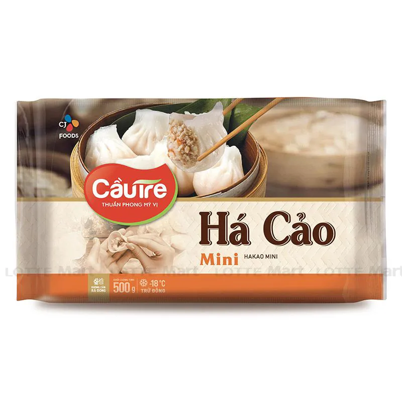 Há Cảo Cầu Tre Mini Gói 500G