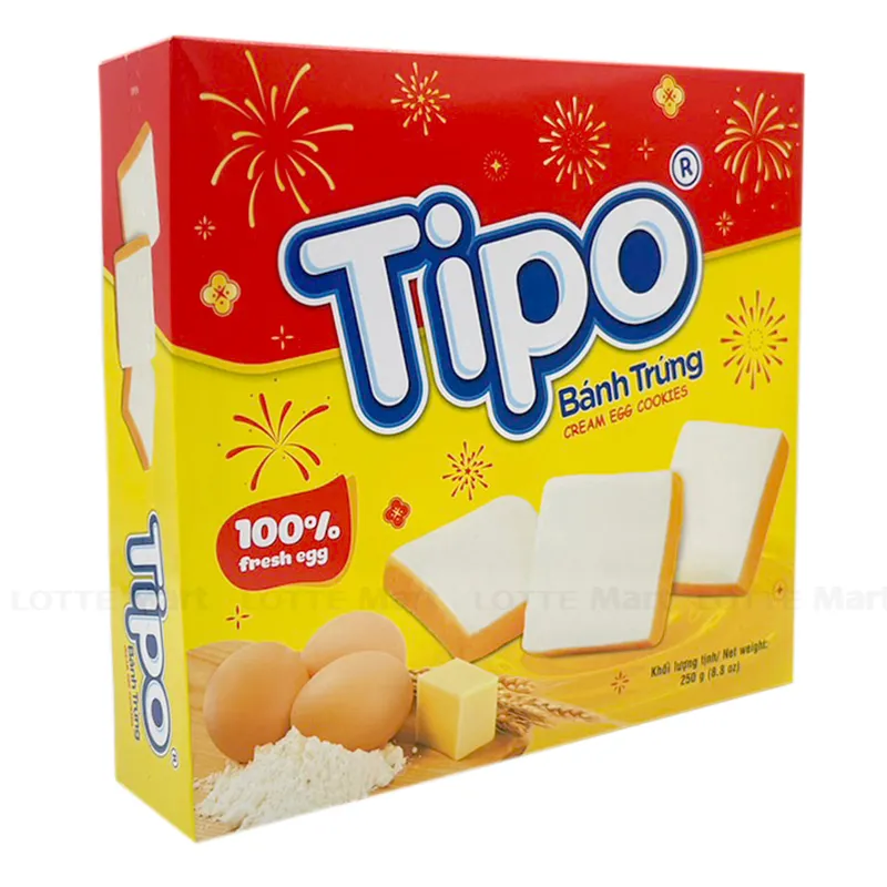 Bánh Tipo Trứng Hộp 250G