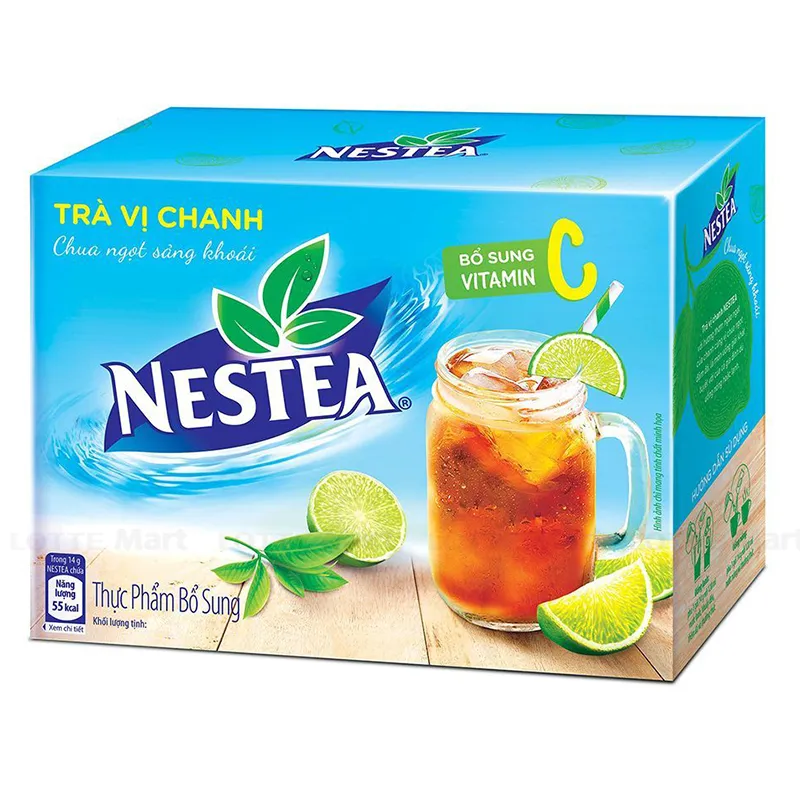 Trà Nestea Vị Chanh Hộp 195G (15 Gói x 13G)