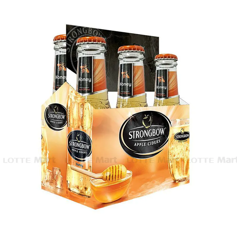 Nước Táo Lên Men Strongbow Apple Ciders Honey 4.5% ABV Lốc 6 Chai x 330ml