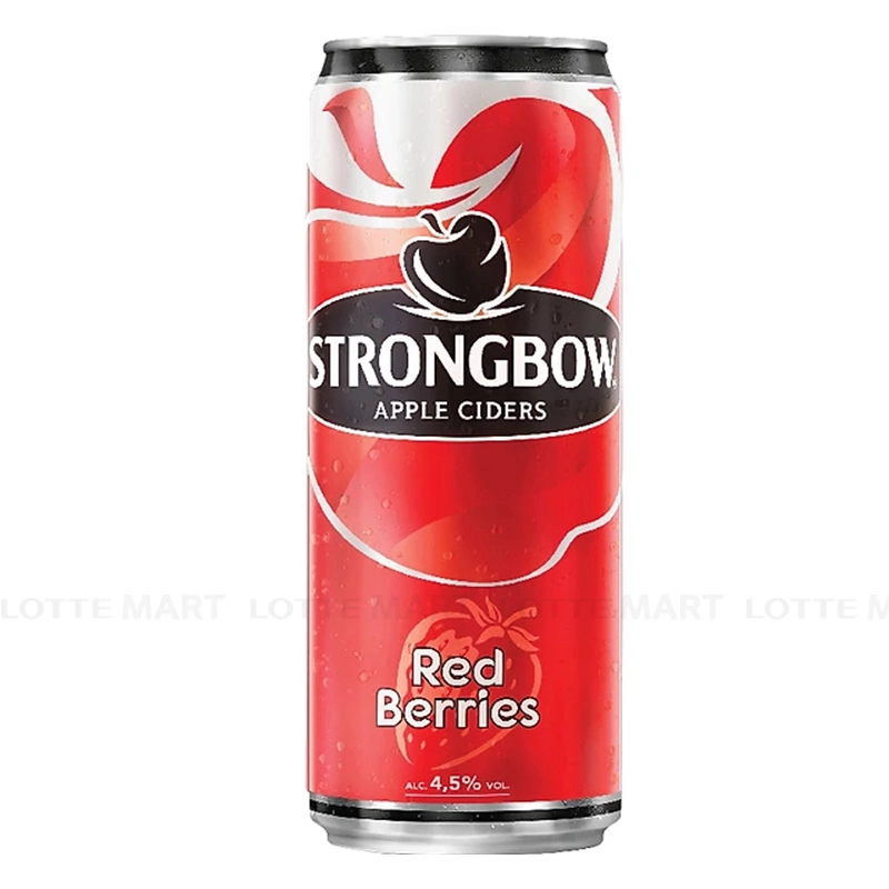 Lốc 24 Lon Nước Táo Lên Men Strongbow Apple Ciders Red Berries Lon 330ml