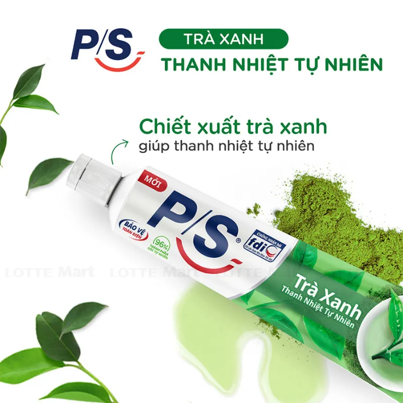 Kem Đánh Răng P/S Trà Xanh 230g