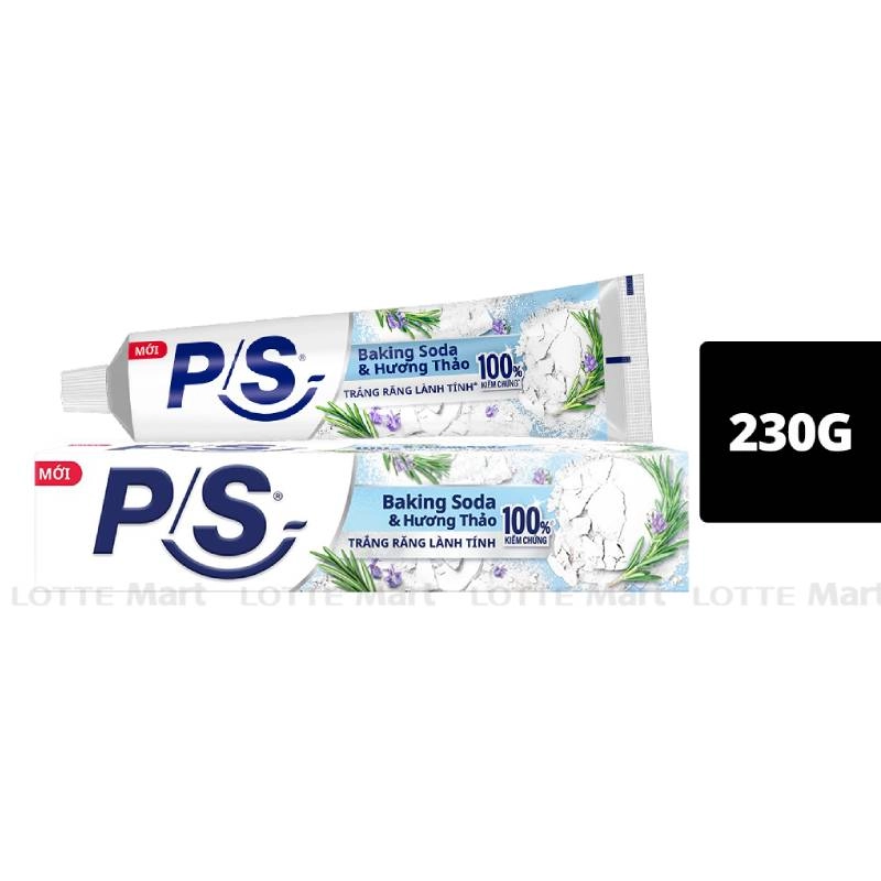 Kem Đánh Răng P/S Baking Soda Hương Thảo Tuýp 230G