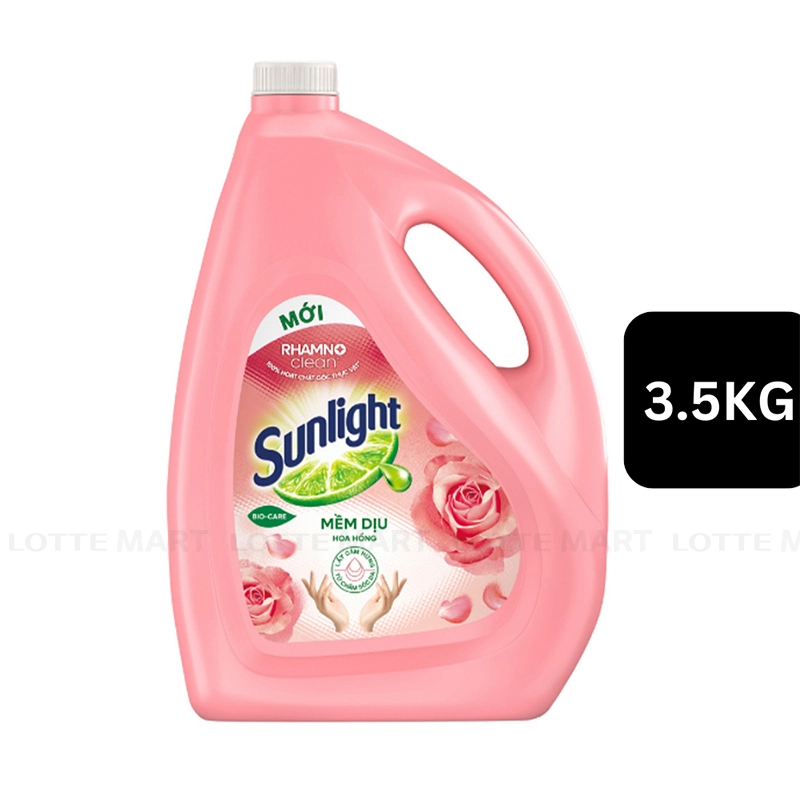 Nước Rửa Chén Sunlight Mềm Dịu Can 3.5kg