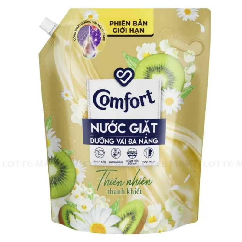 Nước Giặt Comfort Dưỡng Vải Đa Năng Thiên Nhiên Thanh Khiết Túi 3kg