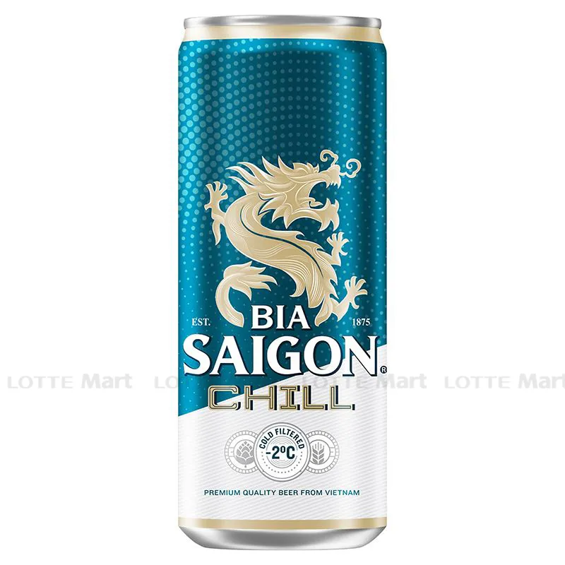 Bia Sài Gòn Chill Lon 330ml