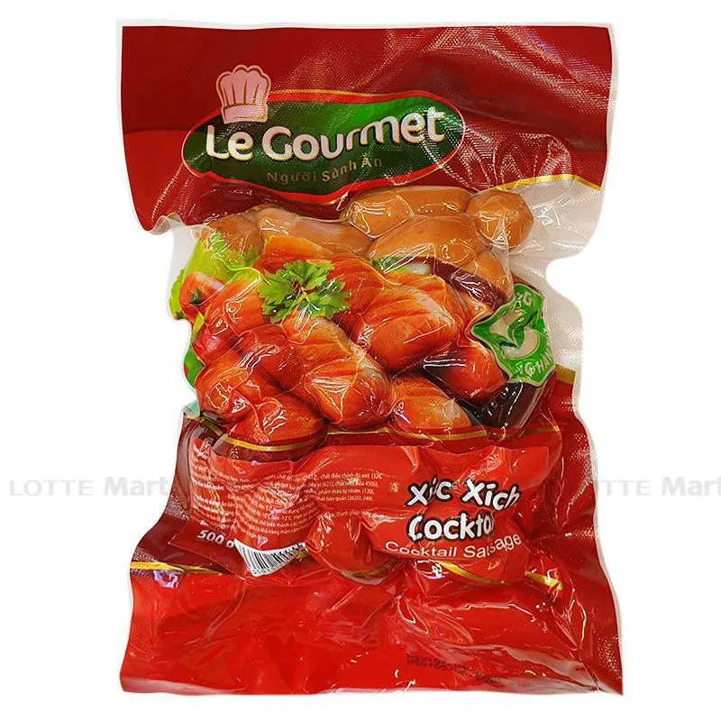 Xúc Xích Cocktail Le Gourmet 500G